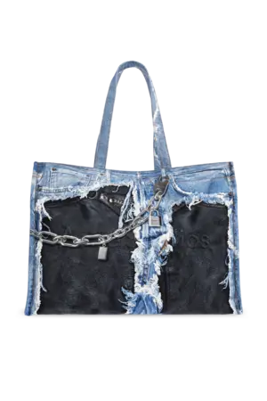 Acne Studios Denim Shopper Bag - Blue