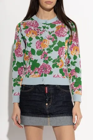 Kenzo Floral Patterned Cardigan