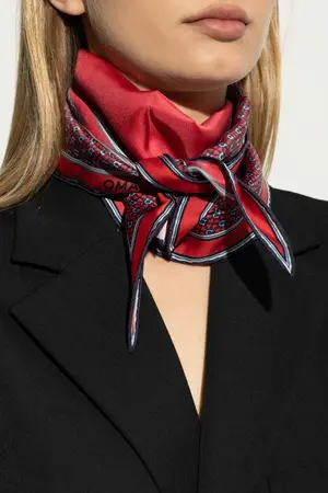 FERRAGAMO Printed Triangular Scarf