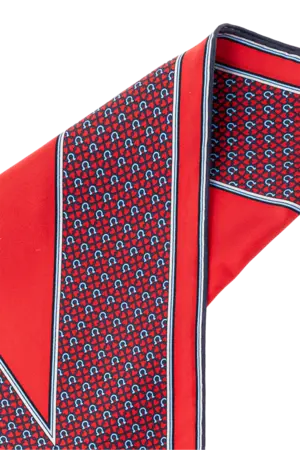 FERRAGAMO Printed Triangular Scarf