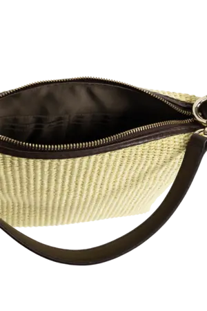 Furla Tonie Mini Hobo Shoulder Bag - Yellow