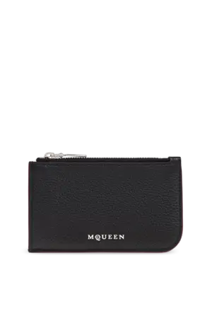 Alexander McQueen Card Holder - Black