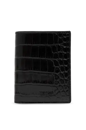 TOM FORD Folding Card Holder - Black