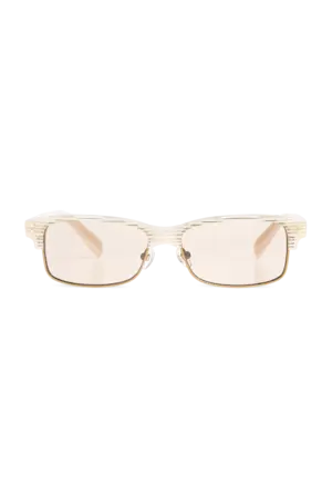 Jacquemus Rectangular Sunglasses - Cream