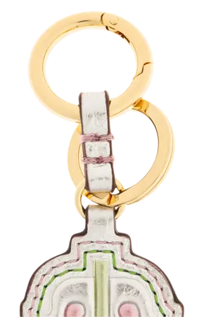 GANNI Keyring With Boot Motif Pendant - Multicolour