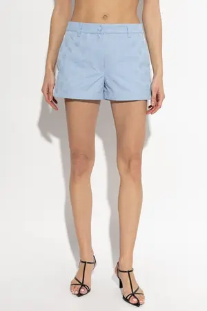 Casablanca Monogram Shorts - Blue