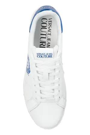 Versace Printed Logo Sneakers