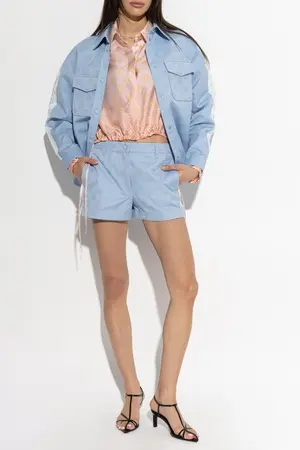 Casablanca Monogram Shirt - Blue