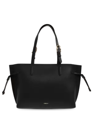 Furla Ava Medium Shopper Bag - Black