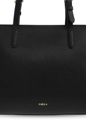 Furla Ava Medium Shopper Bag - Black