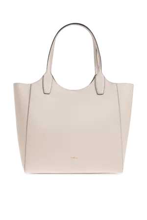 Furla Lea Medium Shopper Bag - Cream