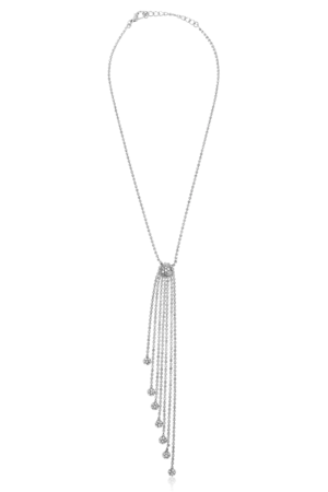 Alessandra Rich Necklace With Crystals