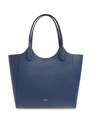 Furla Lea Medium Shopper Bag - Navy Blue