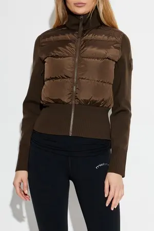 Canada Goose Cardigan With Down Filling - Brown