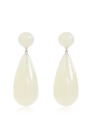 Lié Studio Lola’ Stone Drop Earrings - Green