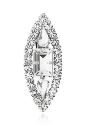 Alessandra Rich Crystal Clip-on Earrings