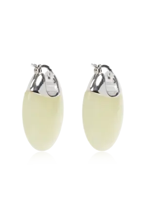 Lié Studio Erin Semi-precious Stone Earrings - Silver