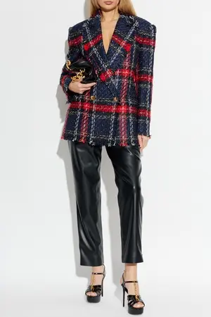 Balmain Tweed Blazer With Lurex Thread - Multicolour