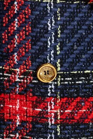 Balmain Tweed Blazer With Lurex Thread - Multicolour