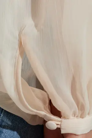 ROTATE BY BIRGER CHRISTENSEN V-neck Blouse