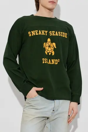 Dsquared2 T-shirt With Print - Green