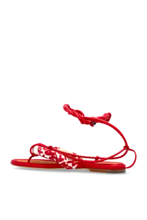 Dsquared2 Rebel Hibiscus Sandals