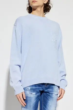 Dsquared2 Sweater With Pocket - Blue