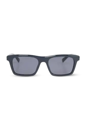 Alexander McQueen Rectangle Sunglasses - Blue
