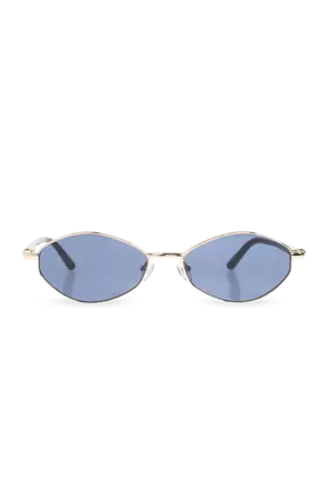 Jacquemus Oval Frame Sunglasses - Black
