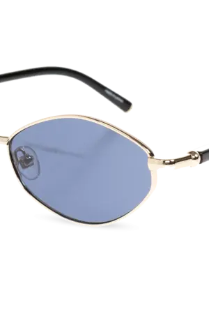 Jacquemus Oval Frame Sunglasses - Black