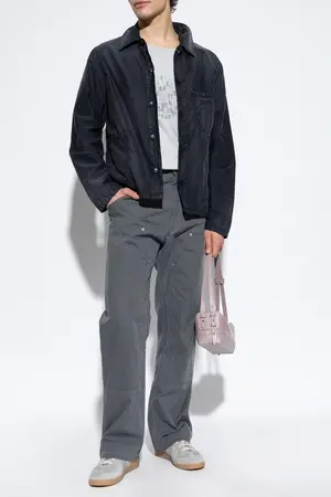 MAISON MARGIELA Cotton Trousers - Grey