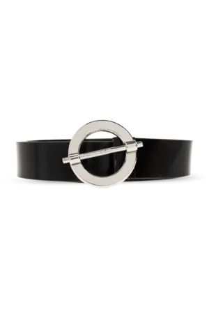SAMSØE SAMSØE Leather Belt - Black