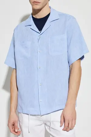 Paul & Shark Linen Short-sleeve Shirt