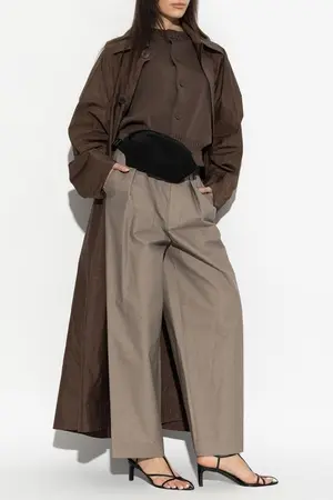 Issey Miyake Wide-leg Trousers - Brown