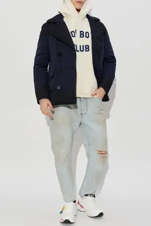 Dsquared2 Sweatshirt With Patch - Cream