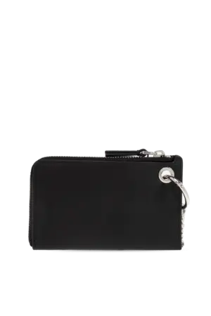 Marc Jacobs Leather Case With Keychain - Black