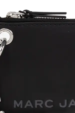 Marc Jacobs Leather Case With Keychain - Black