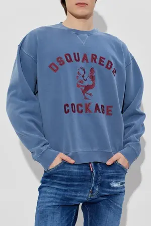 Dsquared2 Logo Cotton Sweatshirt