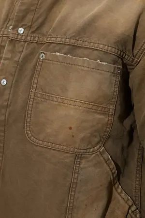 Dsquared2 Vintage Effect Denim Shirt - Brown