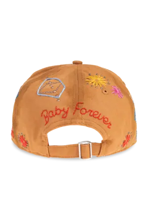 Dsquared2 Embroidered Baseball Cap - Brown