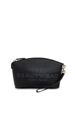 Marc Jacobs Leather Cosmetic Bag - Black