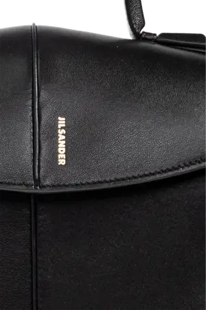 JIL SANDER Linea' Handheld Bag - Black