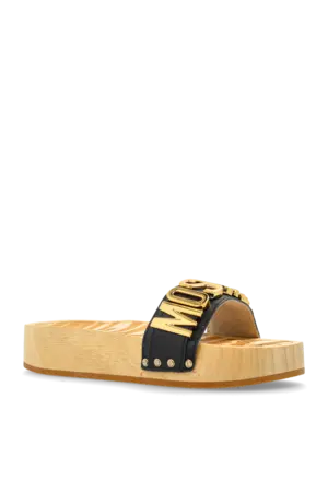Moschino Platform Clogs