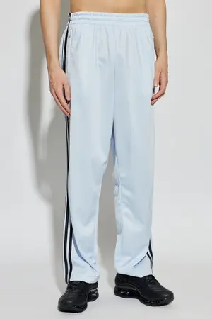 ADIDAS ORIGINALS Sweatpants With Embroidered Logo - Light Blue