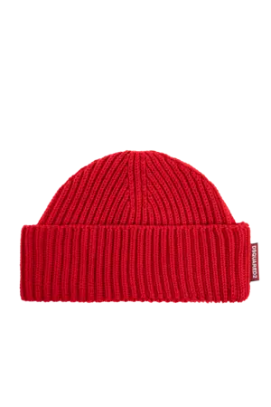 Dsquared2 Hat And Scarf Set - Red