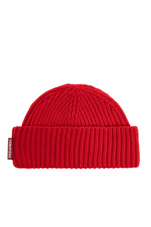 Dsquared2 Hat And Scarf Set - Red
