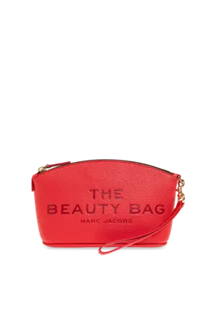 Marc Jacobs Leather Cosmetic Bag - Red