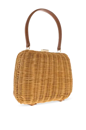 SELF-PORTRAIT Braided Top Handle Bag