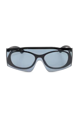 Alexander McQueen Full Rim Sunglasses - Blue