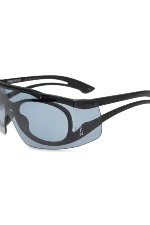 Alexander McQueen Full Rim Sunglasses - Blue